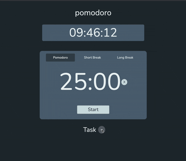 Pomodoro Dark